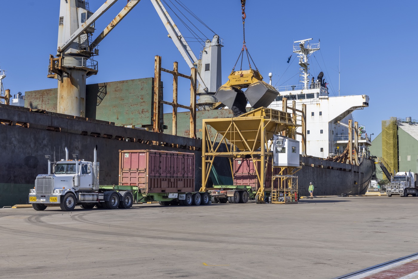 Stevedoring of Bulk Vessels | Sizer & Cogill