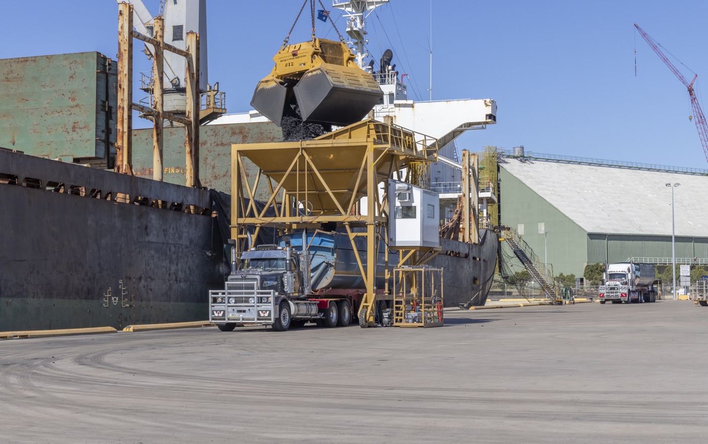 Stevedoring of Bulk Vessels | Sizer & Cogill